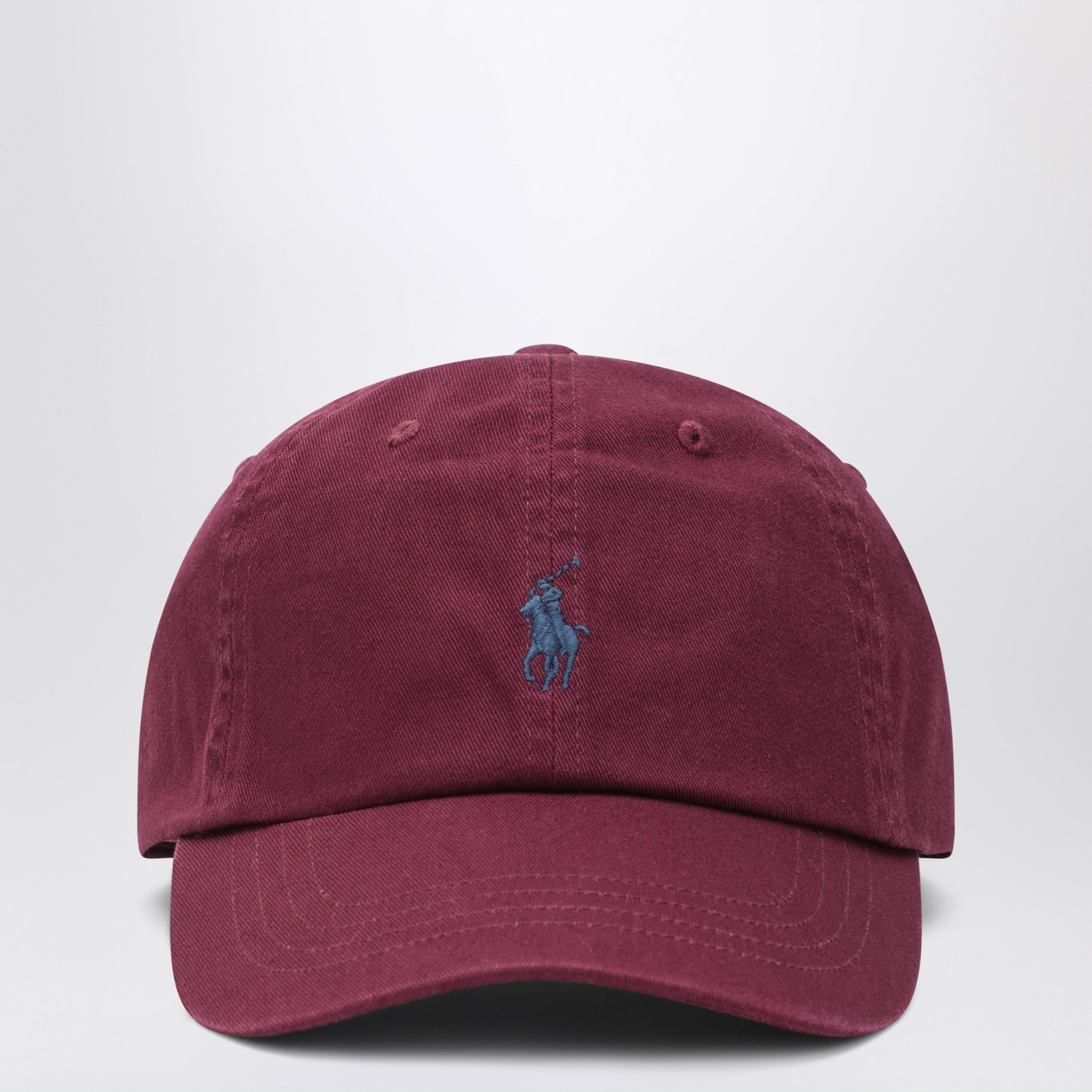 Polo Ralph Lauren Burgundy coloured baseball cap with logo | TheDoubleF