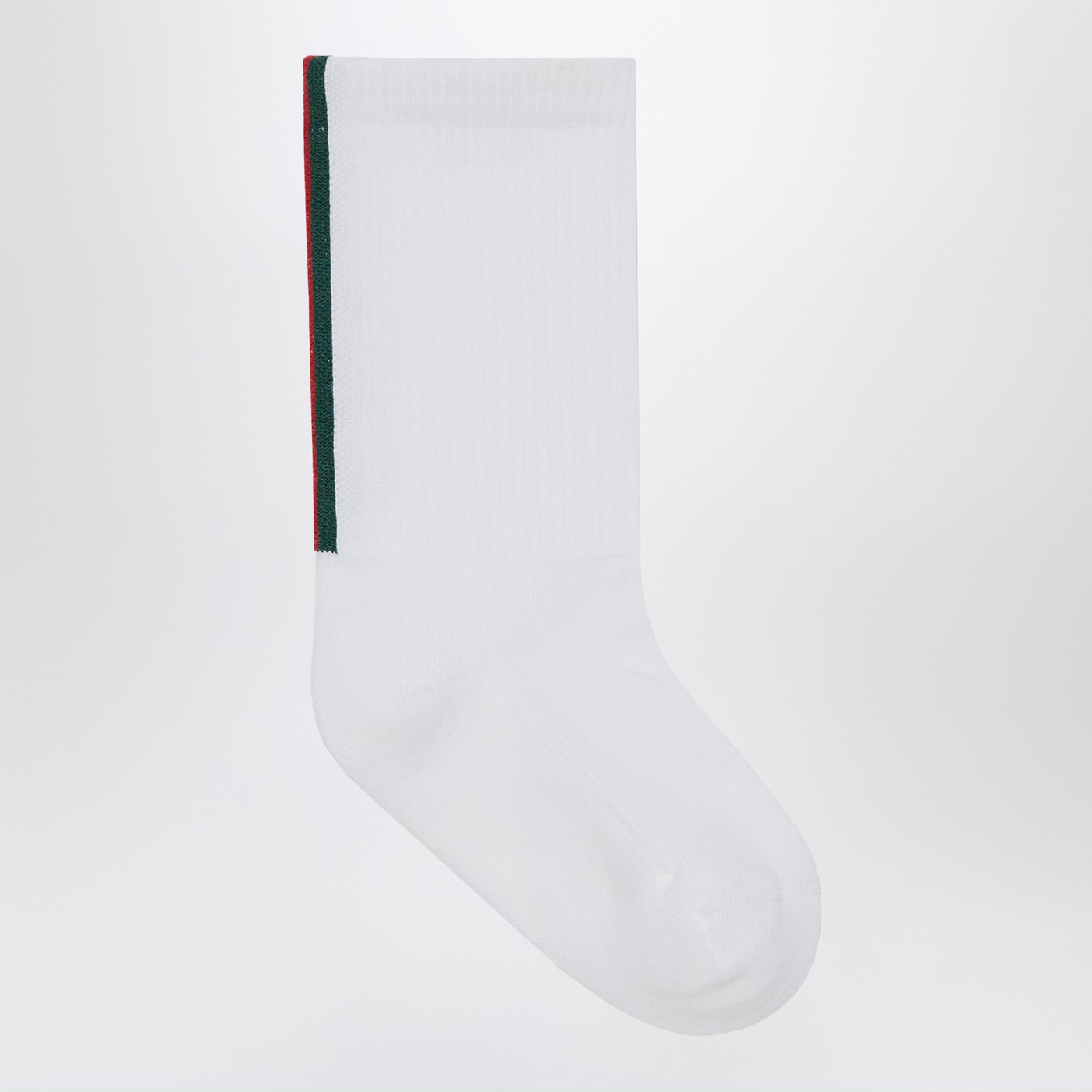 GUCCI Chaussettes blanches avec ruban Web | TheDoubleF
