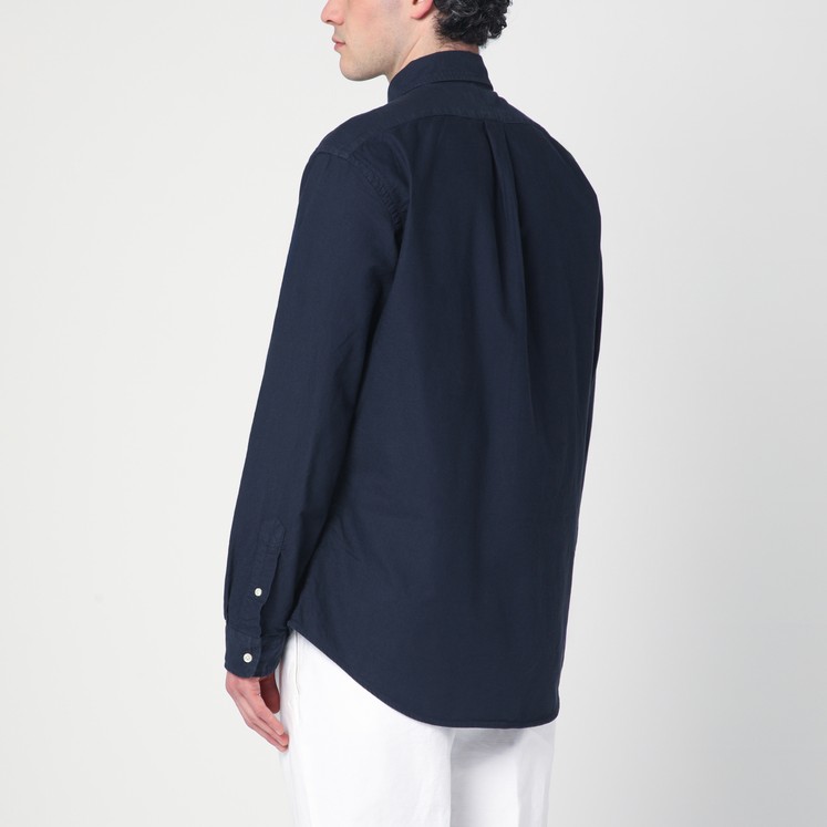 Thom Browne Light blue cotton button-down shirt | TheDoubleF