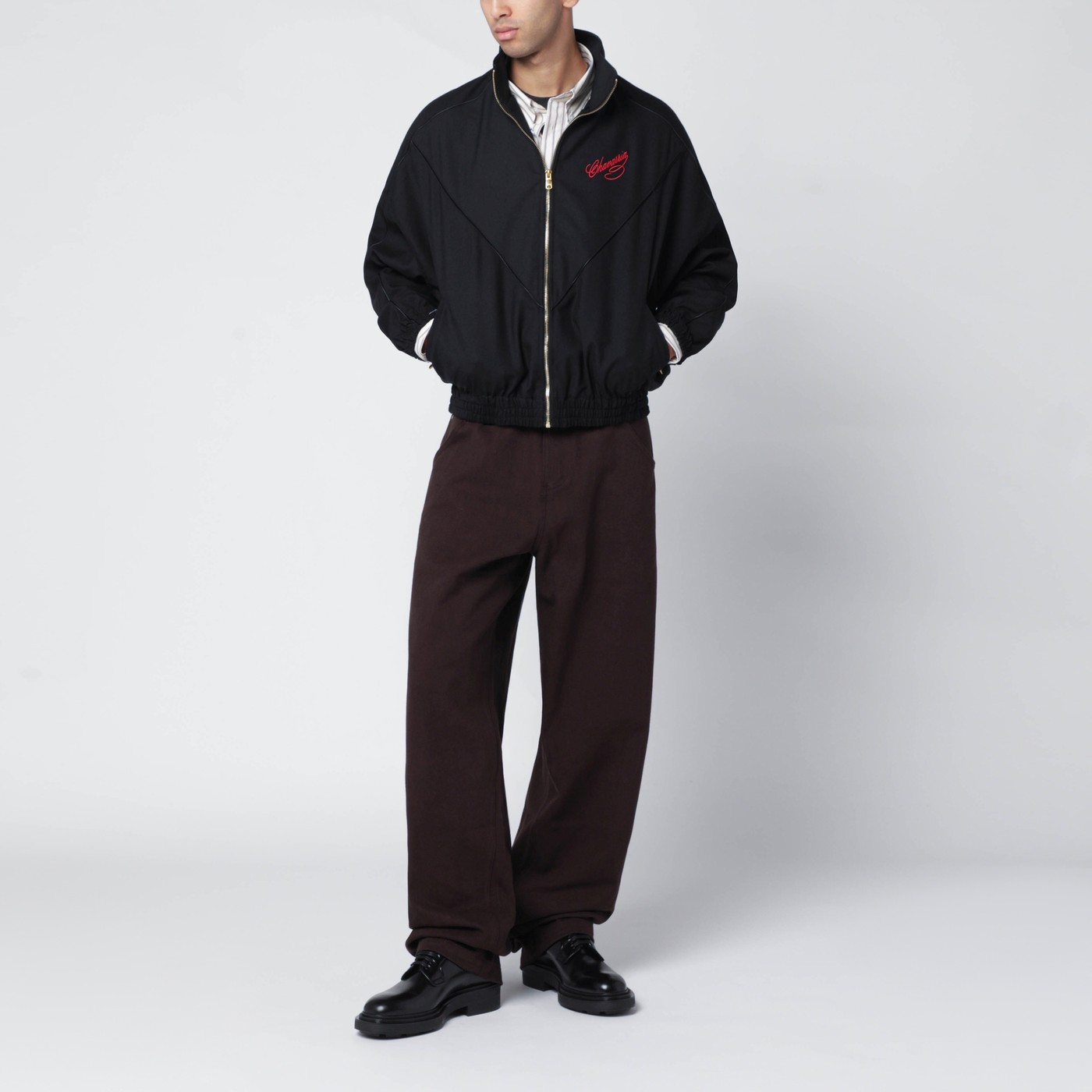 Willy Chavarria Bad Boy brown jeans | TheDoubleF