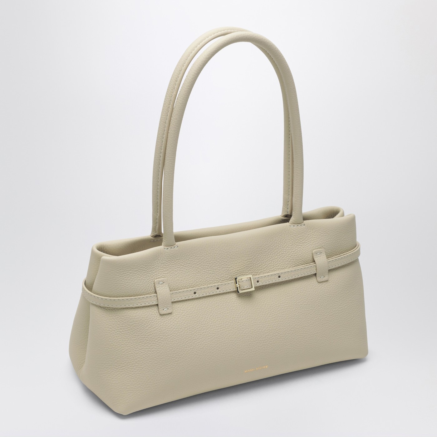 Manu Atelier Sac Le Cambon East West coloris vanille | TheDoubleF