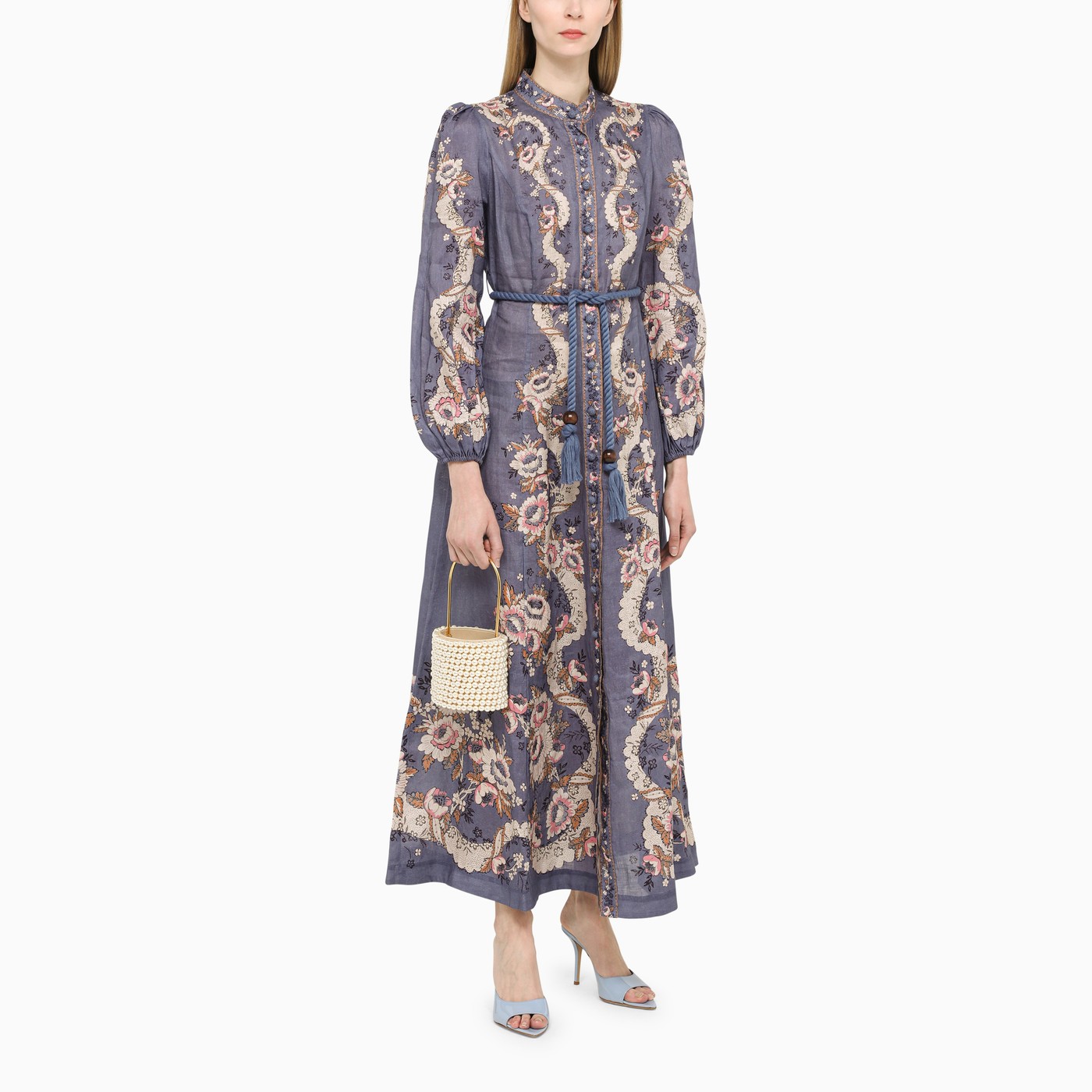 VANINA Gold mini bucket with pearls | TheDoubleF