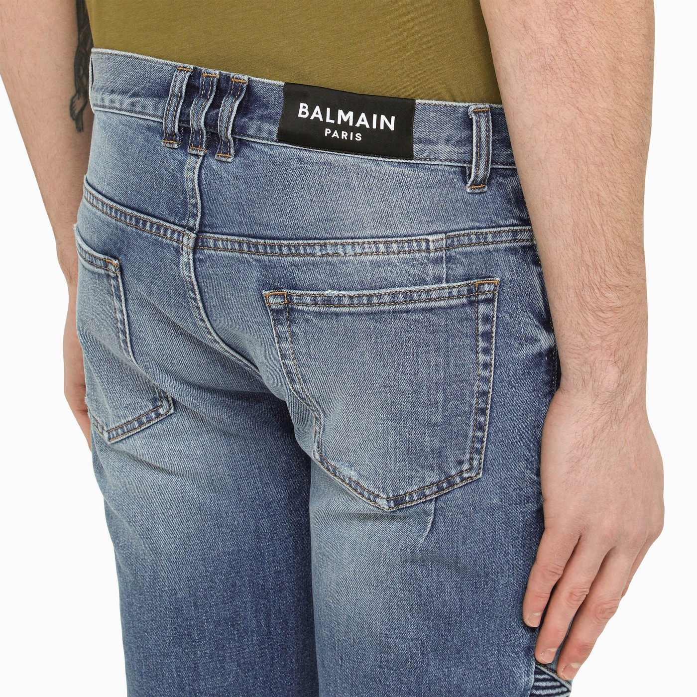 Balmain Blue slim jeans | TheDoubleF