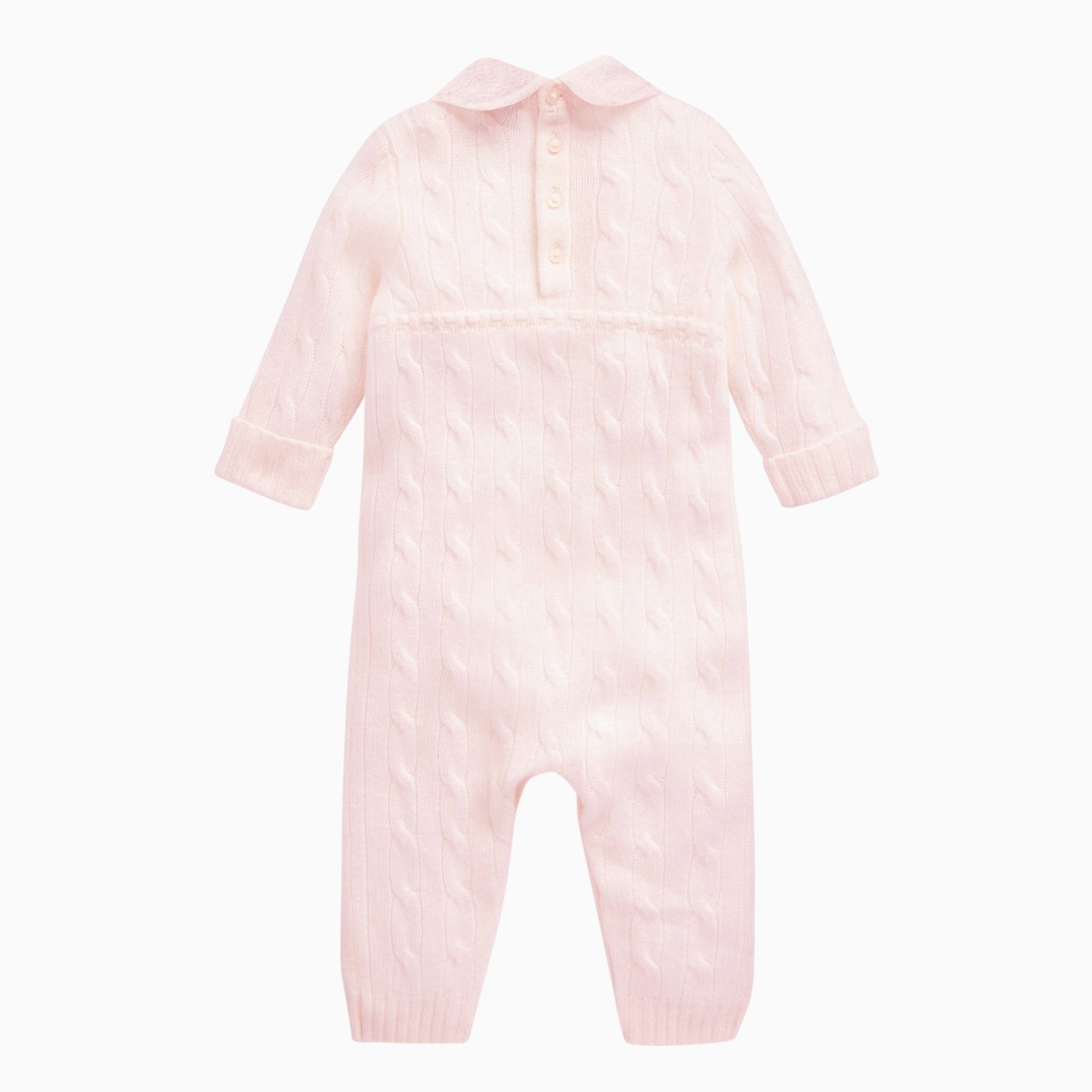 Polo Ralph Lauren Tuta rosa in maglia di cashmere | TheDoubleF