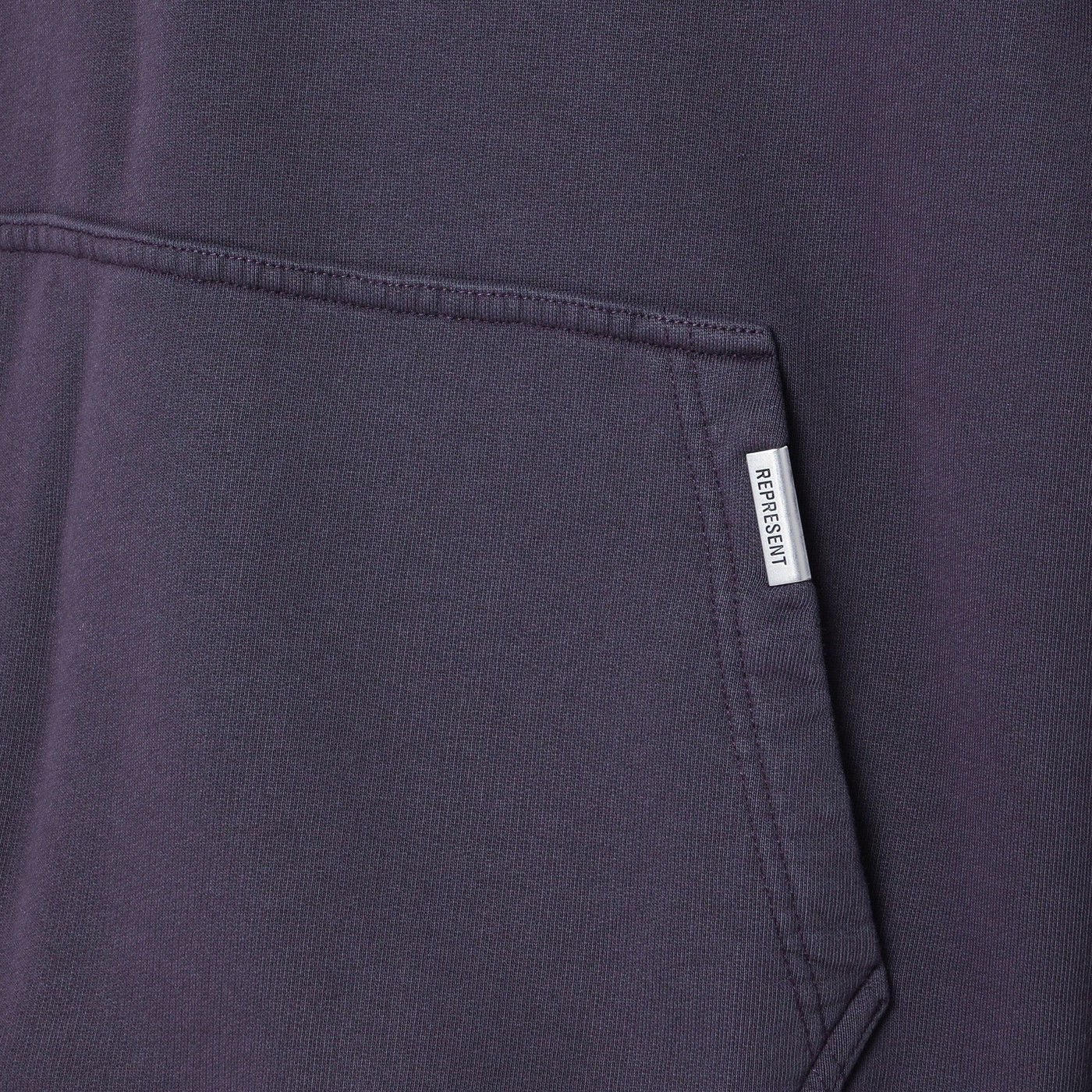 Represent Plum cotton hoodie with logo | TheDoubleF