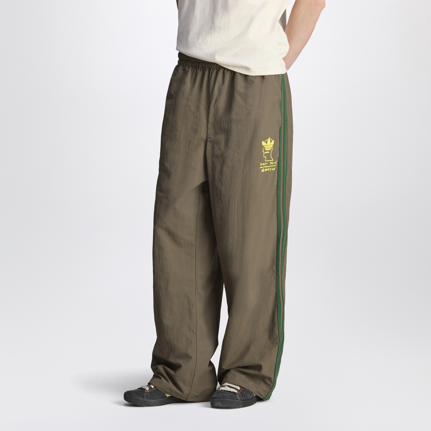 adidas Statement Brown jogging pants with logo | TheDoubleF