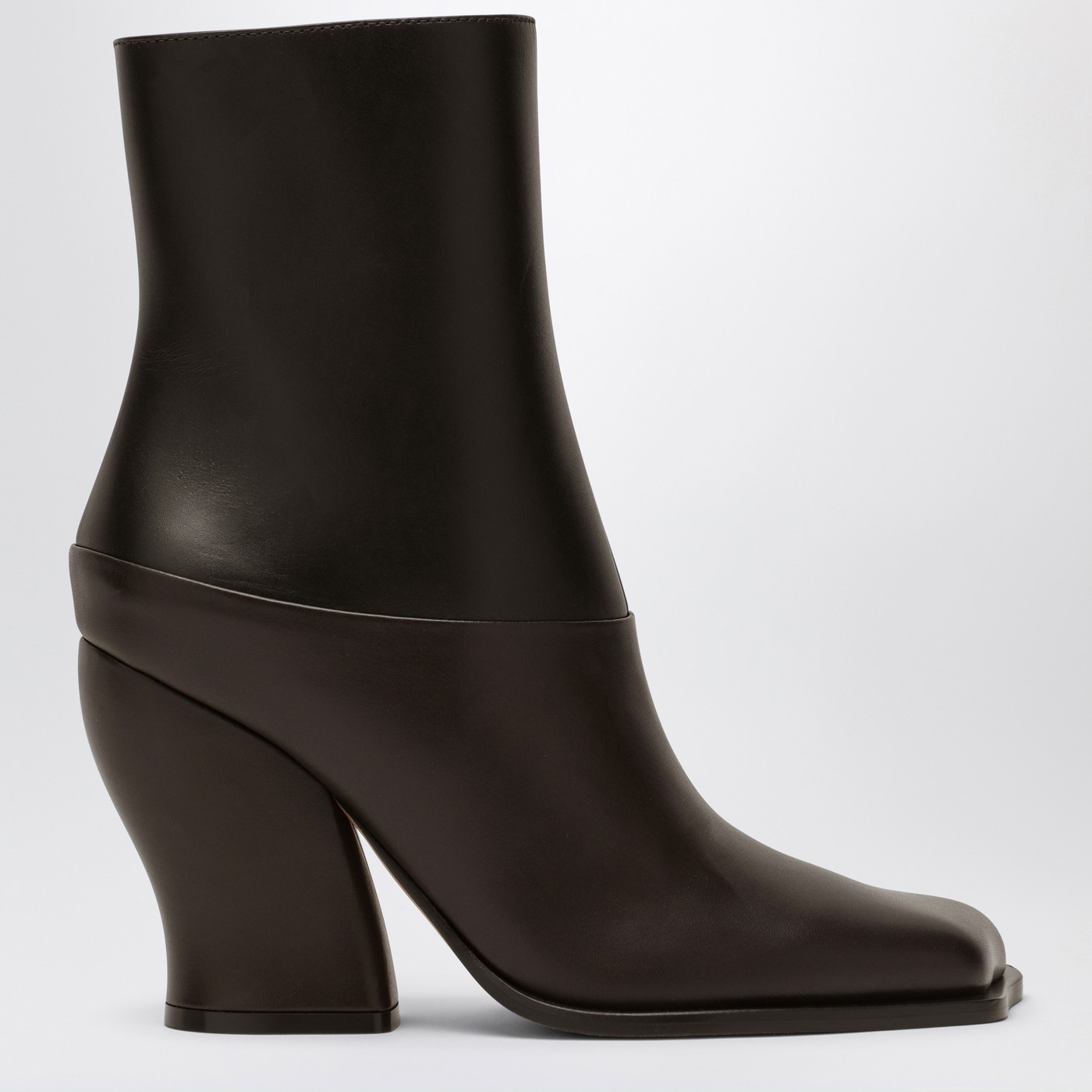 Loewe Onda black/dark brown ankle boot | TheDoubleF