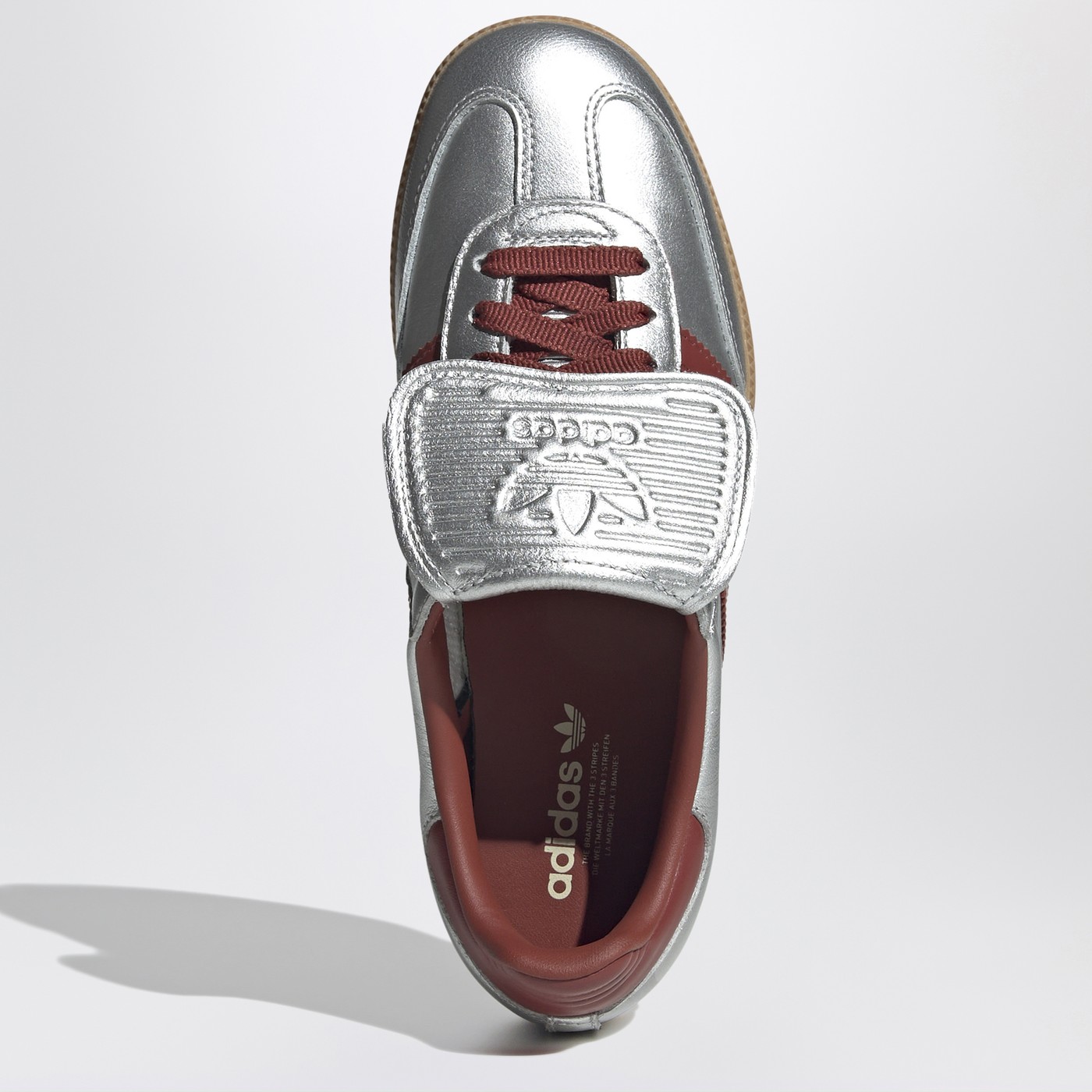 adidas Originals Sneaker Samba LT Silver Metallic/Preloved Ruby/Gum ...