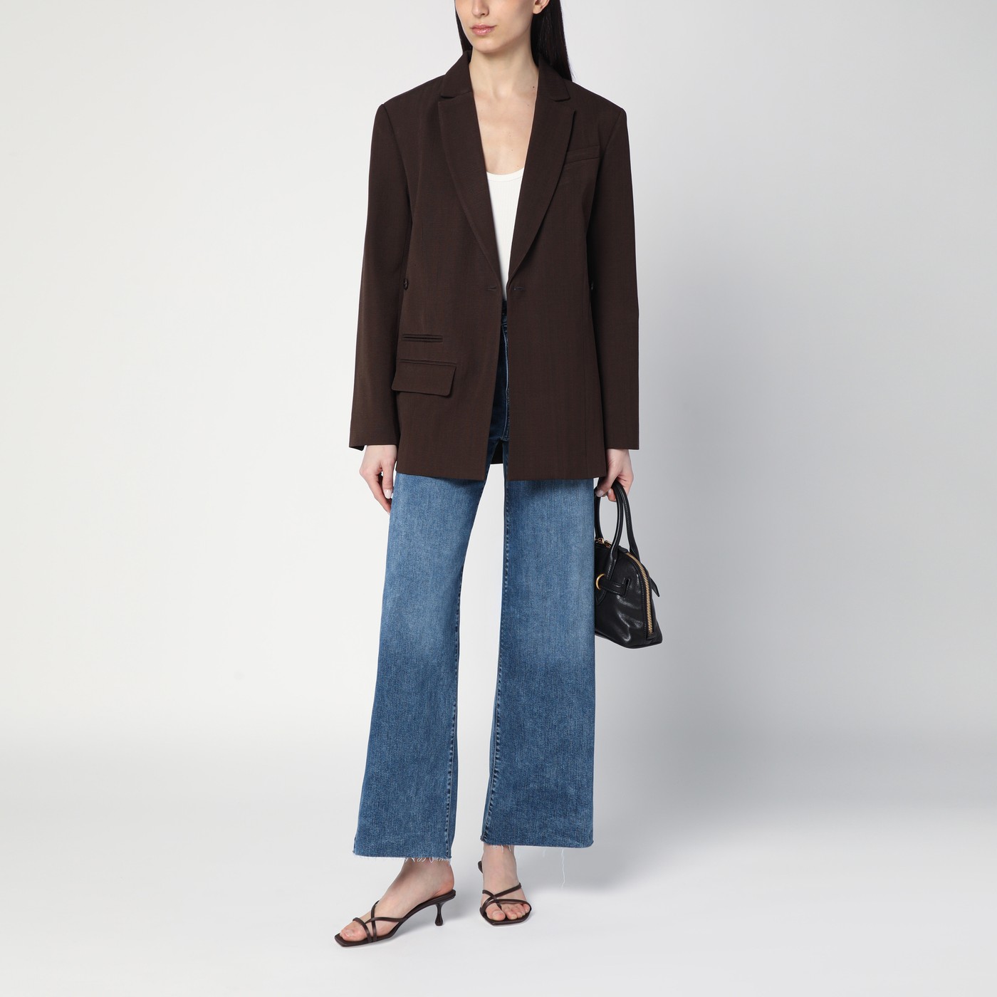 Frame Blue jeans in super stretch denim | TheDoubleF