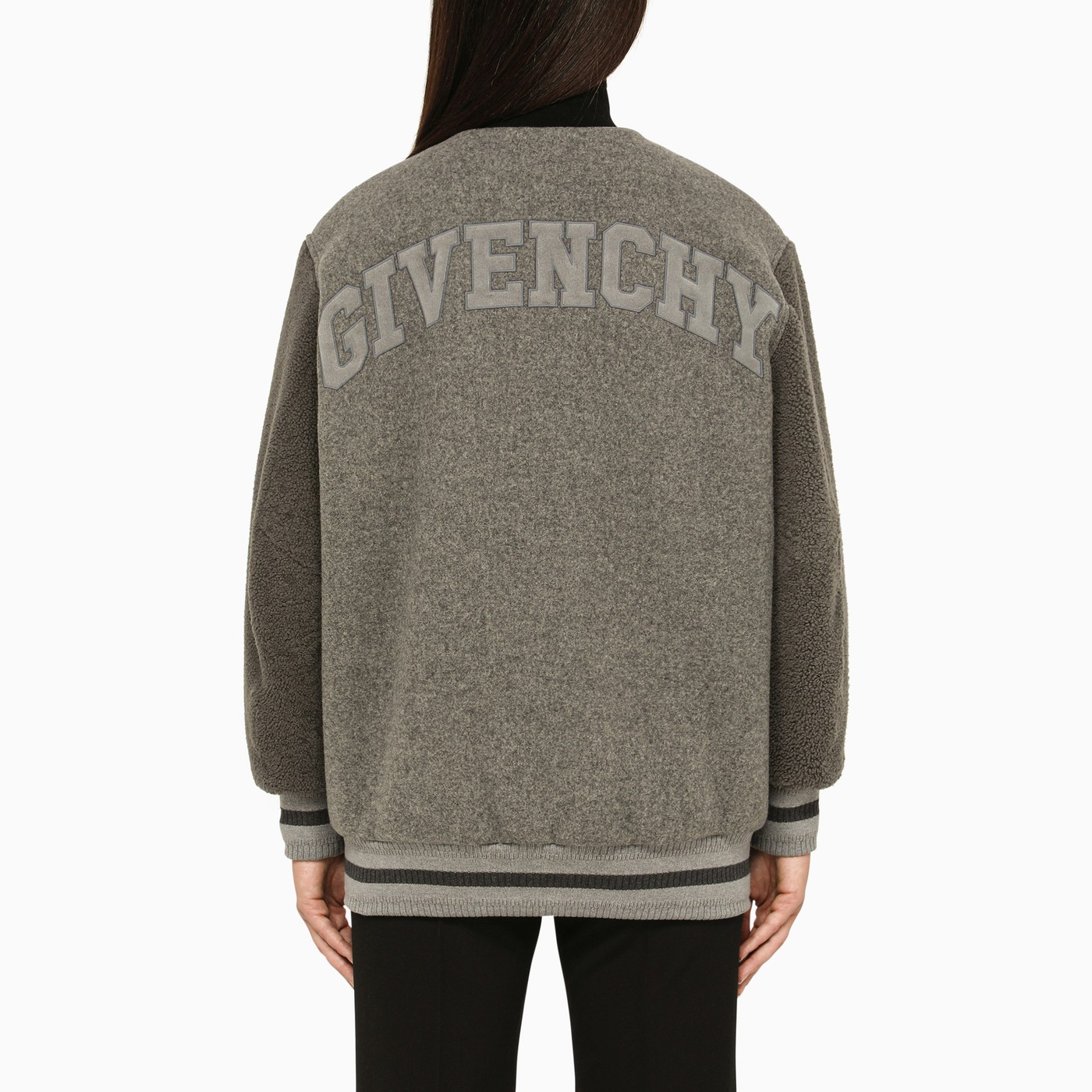 Givenchy Grey wool bomber jacket | TheDoubleF
