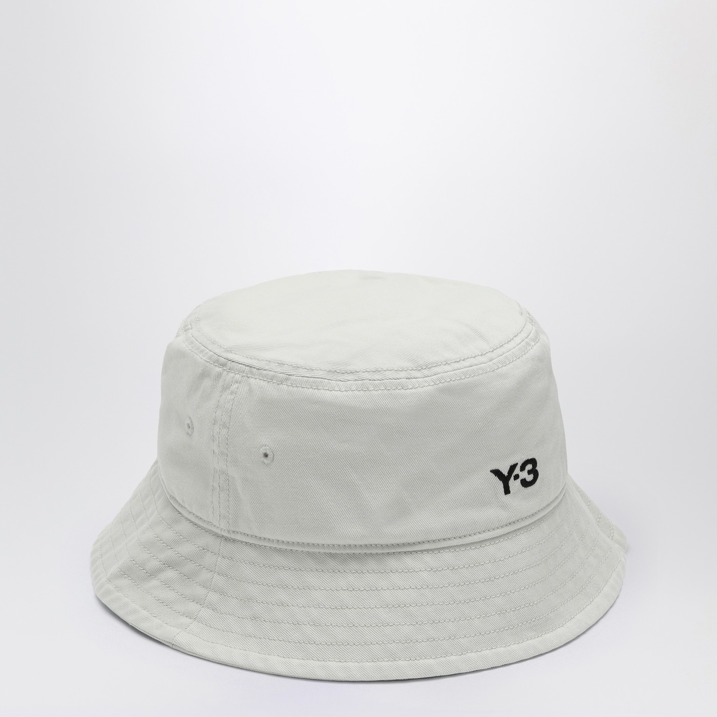 adidas Y-3 White cotton hat with logo | TheDoubleF