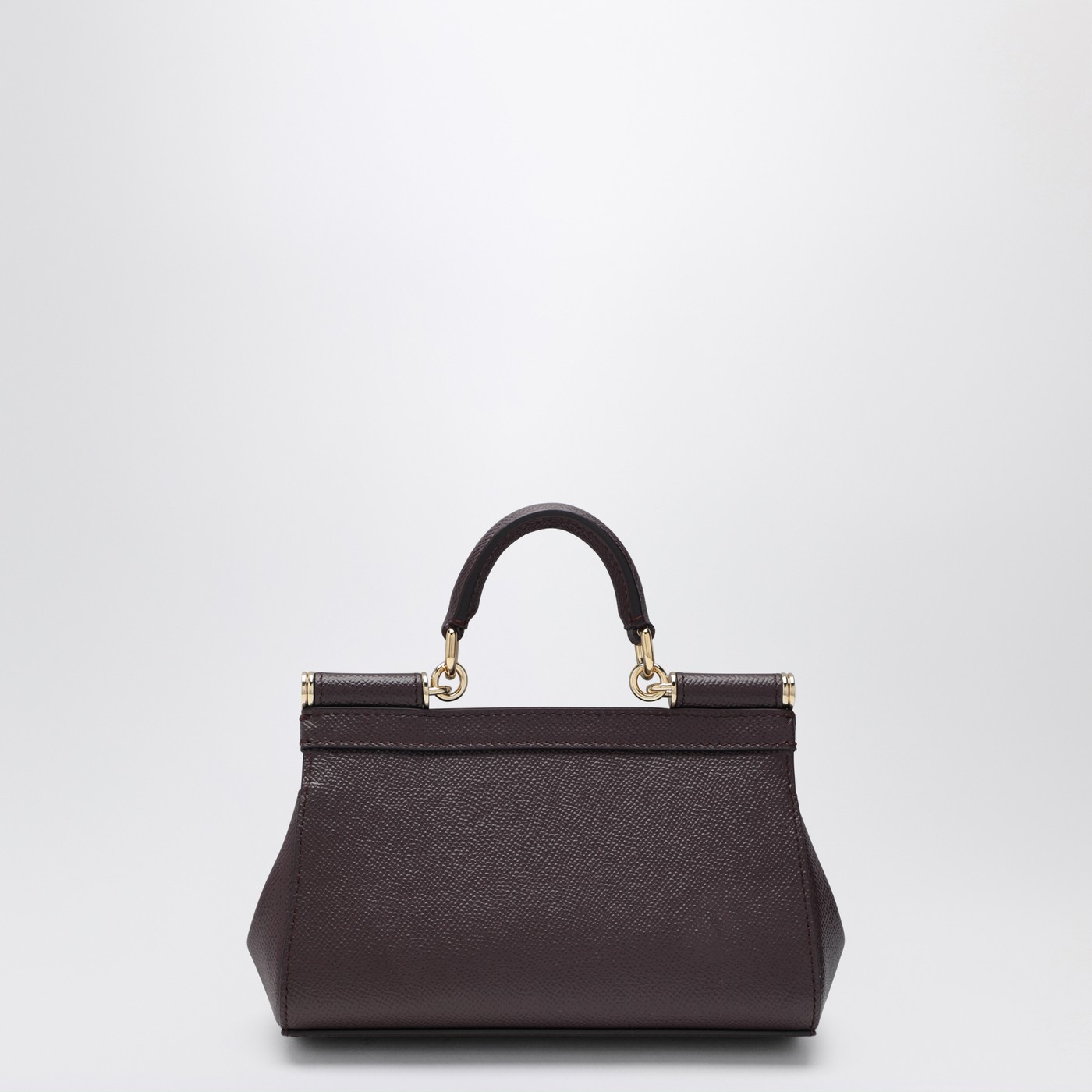 Dolce&Gabbana Borsa a mano Sicily piccola color mosto | TheDoubleF