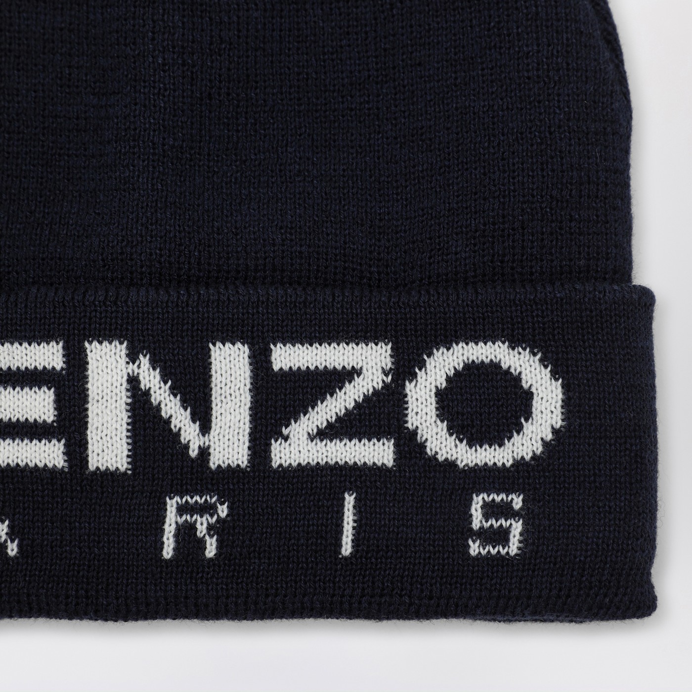 KENZO Navy blue bonnet with logo | TheDoubleF