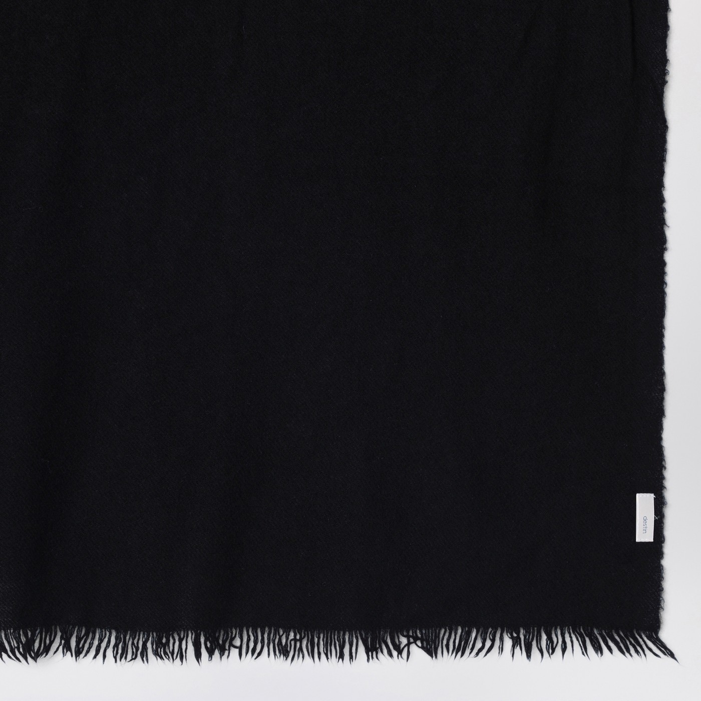 Destin Black cashmere scarf | TheDoubleF
