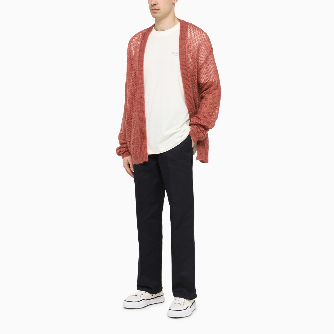 Dickies Blue Straight Leg Trousers Thedoublef