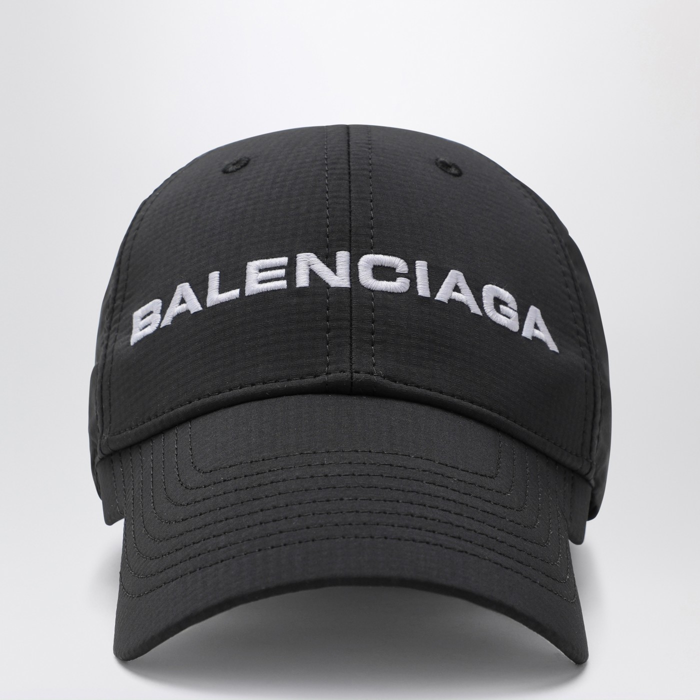Balenciaga Black/white logo baseball cap | TheDoubleF