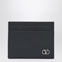 Valentino Garavani VLogo Signature card holder in black | TheDoubleF