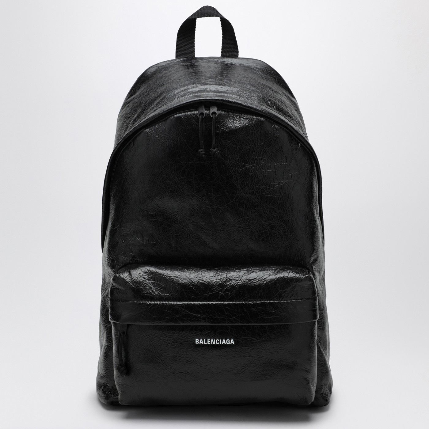 Balenciaga Black leather Explorer backpack | TheDoubleF