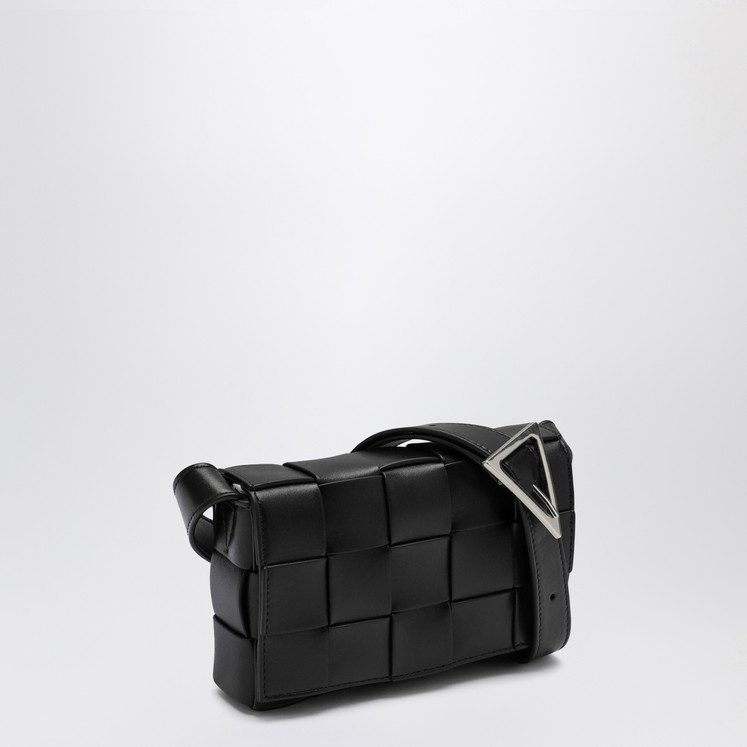 Bottega Veneta Black Camera Bag Intrecciato Mini bag | TheDoubleF