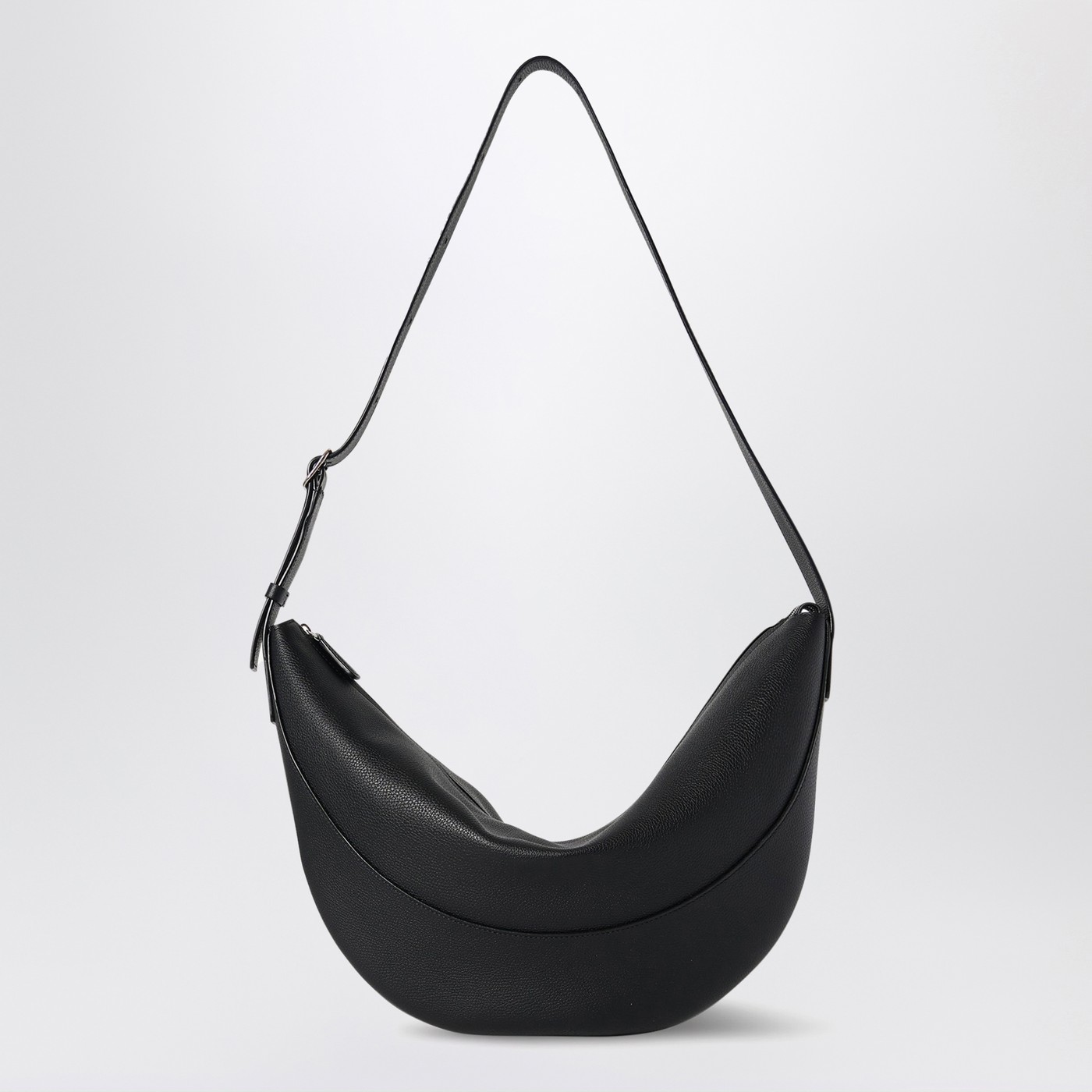 The Row Black leather Jouve bag | TheDoubleF