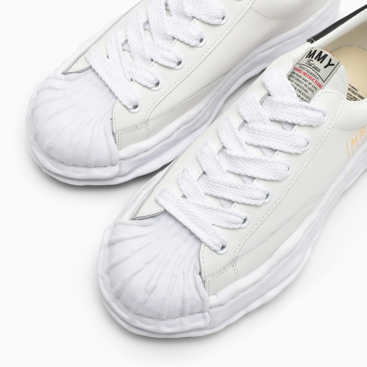 Maison MIHARA YASUHIRO Low Blakey white trainer | TheDoubleF