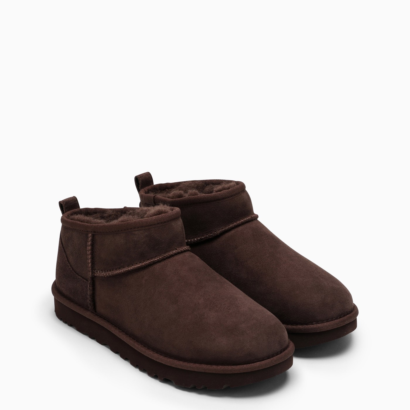UGG Classic Ultra Mini brown ankle boots | TheDoubleF