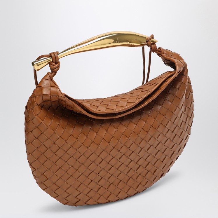 Bottega Veneta Hop shoulder bag small Dark Praline | TheDoubleF