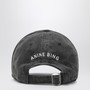 ANINE BING Vintage-effect grey baseball cap | TheDoubleF