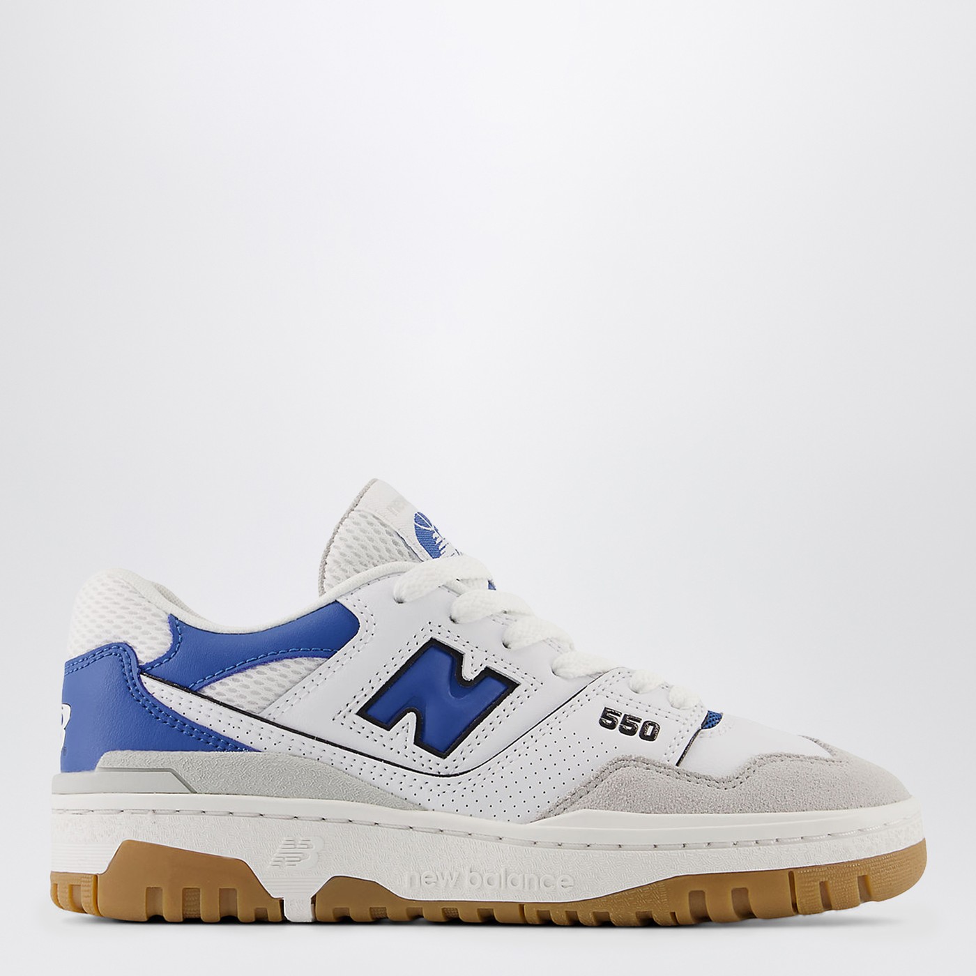 New Balance Low 550 white/blue trainer | TheDoubleF
