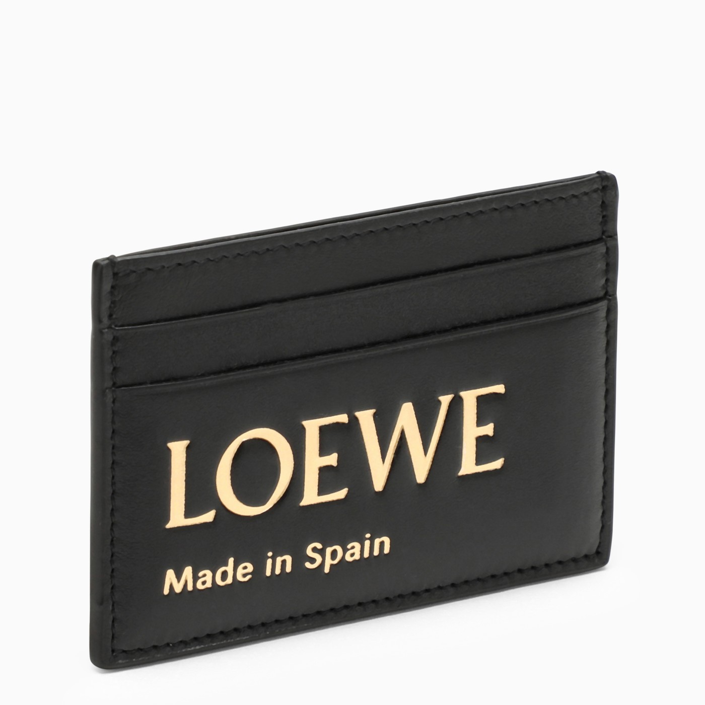 Loewe Black leather card holder | TheDoubleF