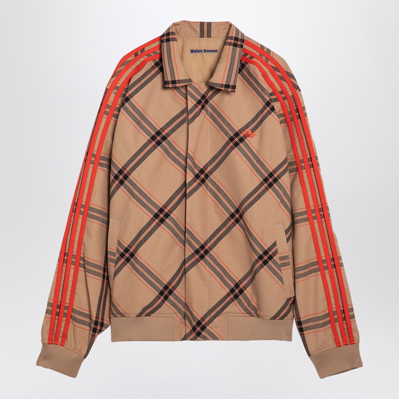 adidas by Wales Bonner Beige Harris Reversible Jacket with Check ...