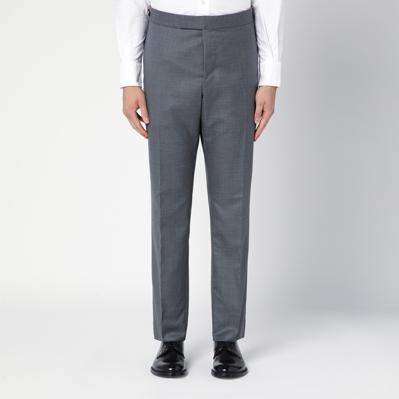 Thom Browne Pantalone grigio in lana | TheDoubleF