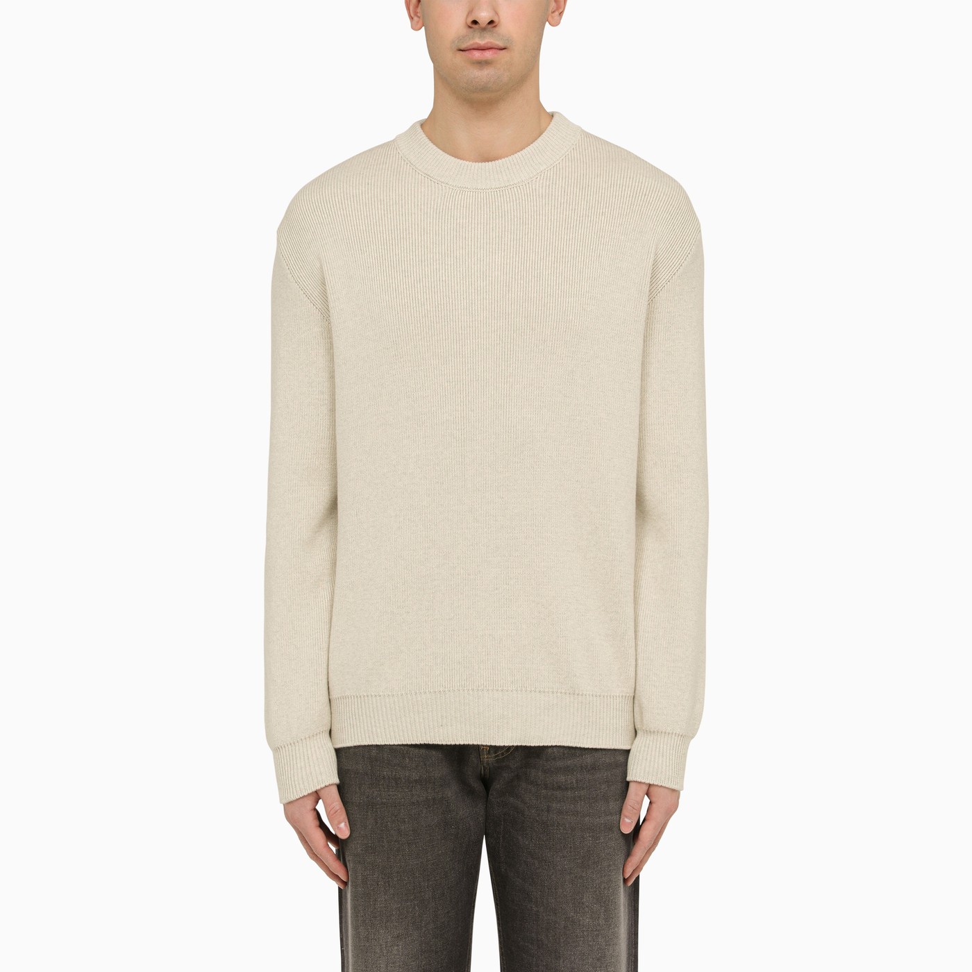 Golden Goose Panama-coloured Journey crew-neck jumper | TheDoubleF