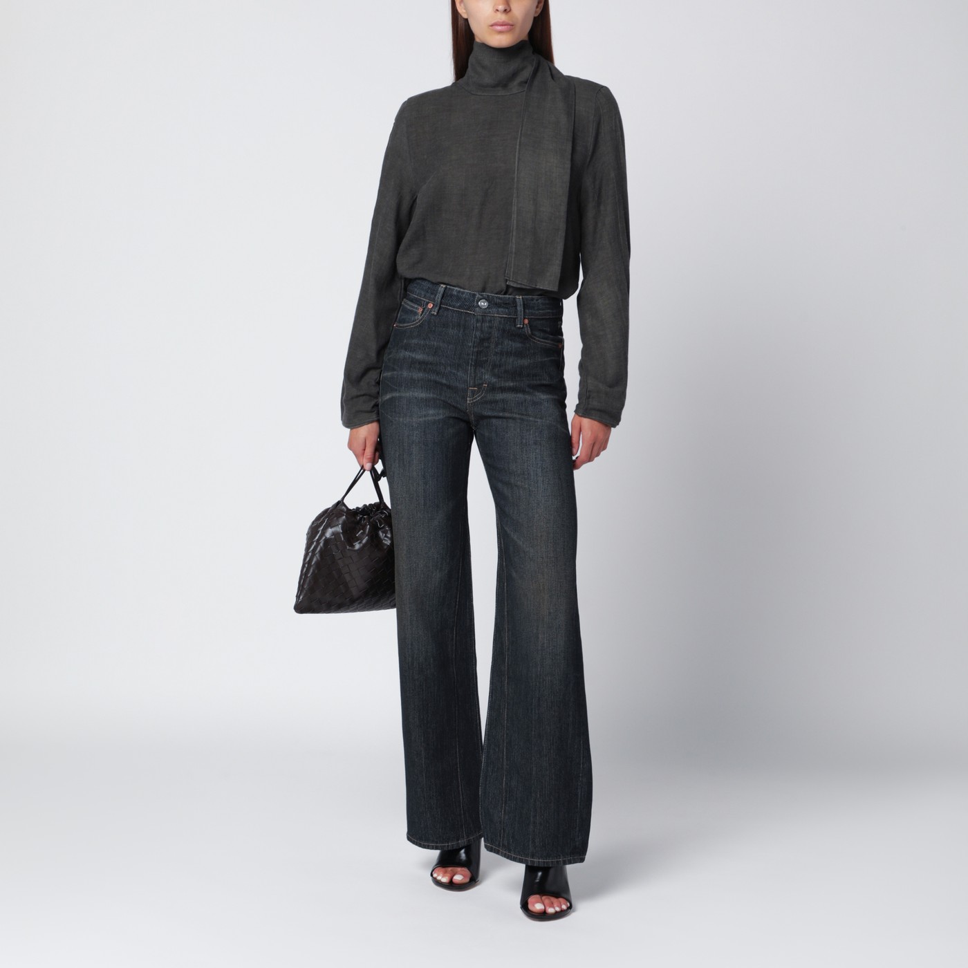 Our Legacy Indigo blue vintage-effect jeans | TheDoubleF