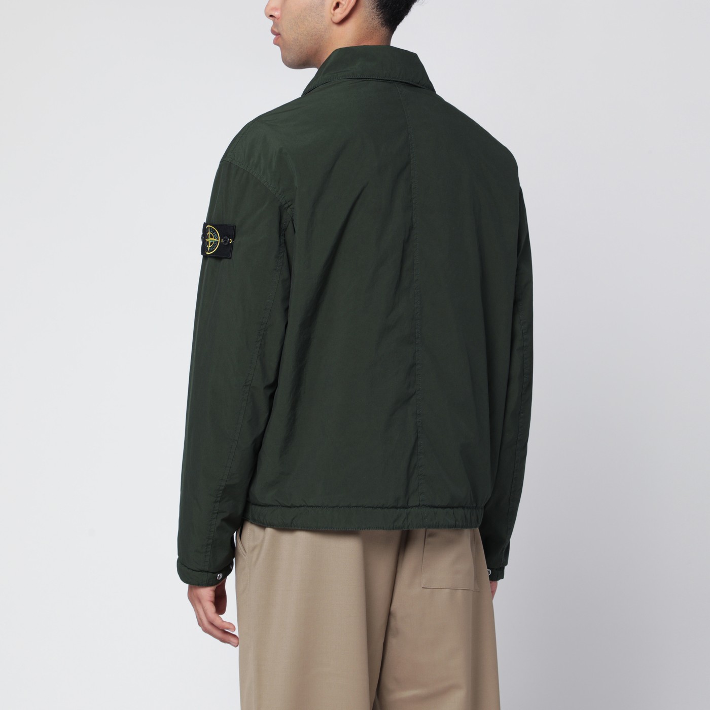 Stone Island Juniper green light canvas jacket | TheDoubleF