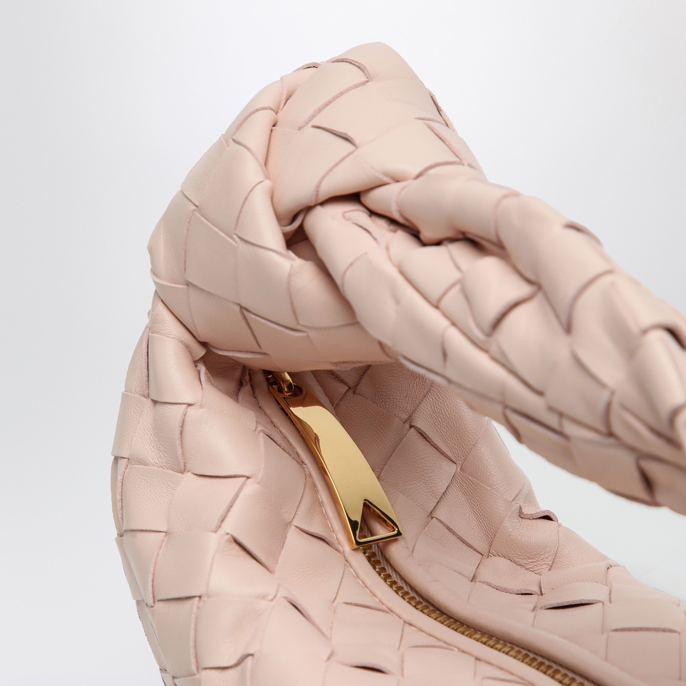 Bottega Veneta Light pink Mini Jodie bag | TheDoubleF