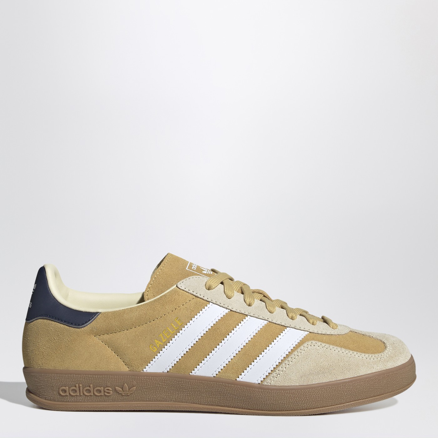 adidas Originals Gazelle Indoor oatmeal colour Snaeker | TheDoubleF