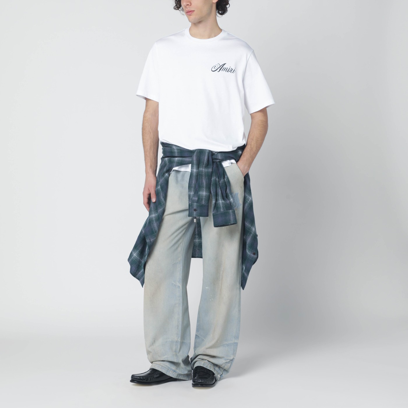 AMIRI Baggy jeans in Perfect Antique Indigo | TheDoubleF
