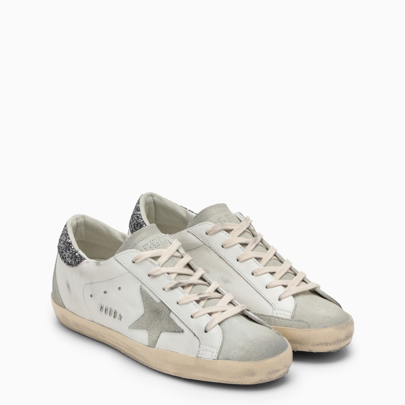 Golden Goose Super-Star white/ice/grey trainer | TheDoubleF