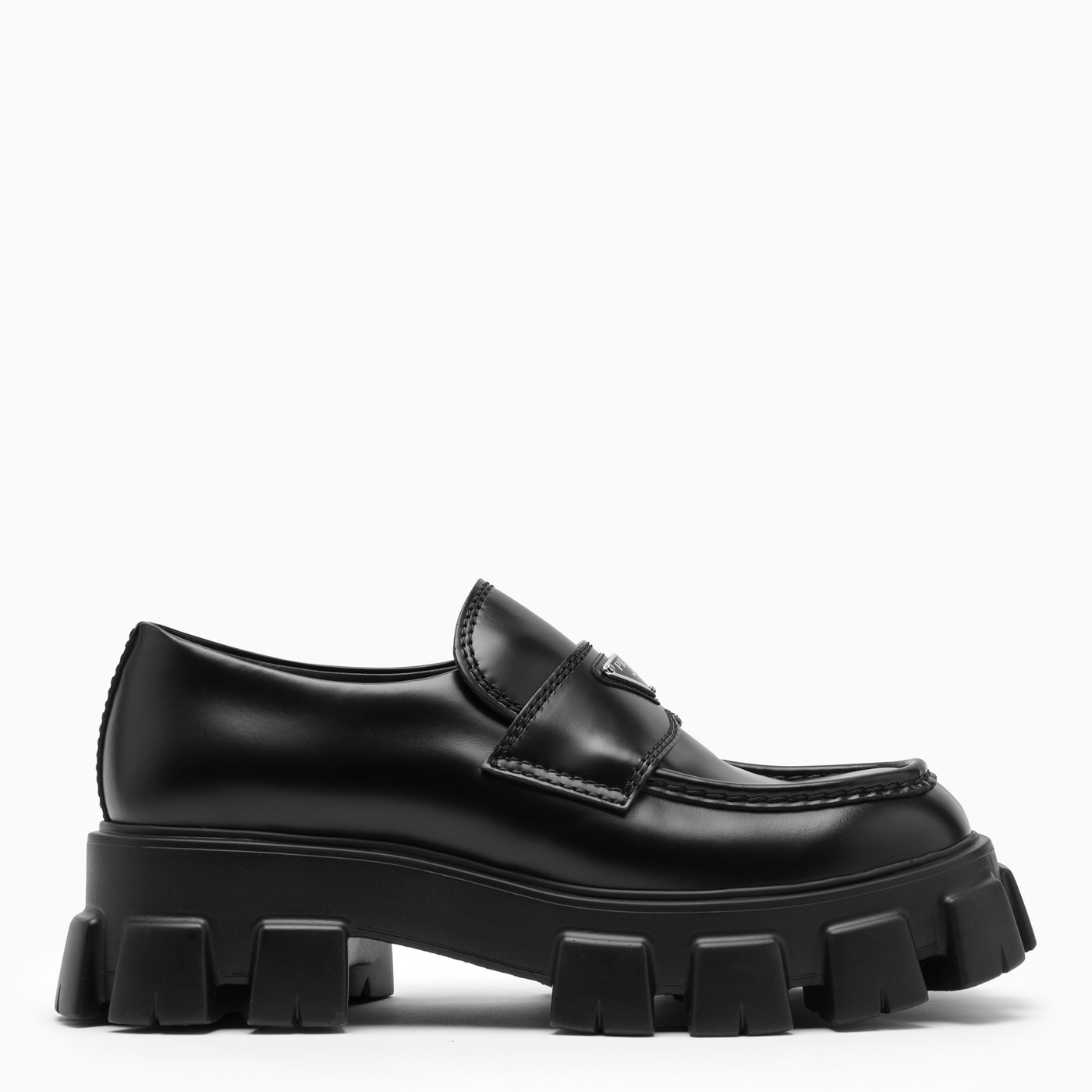 Prada Black Monolith 60mm loafer | TheDoubleF