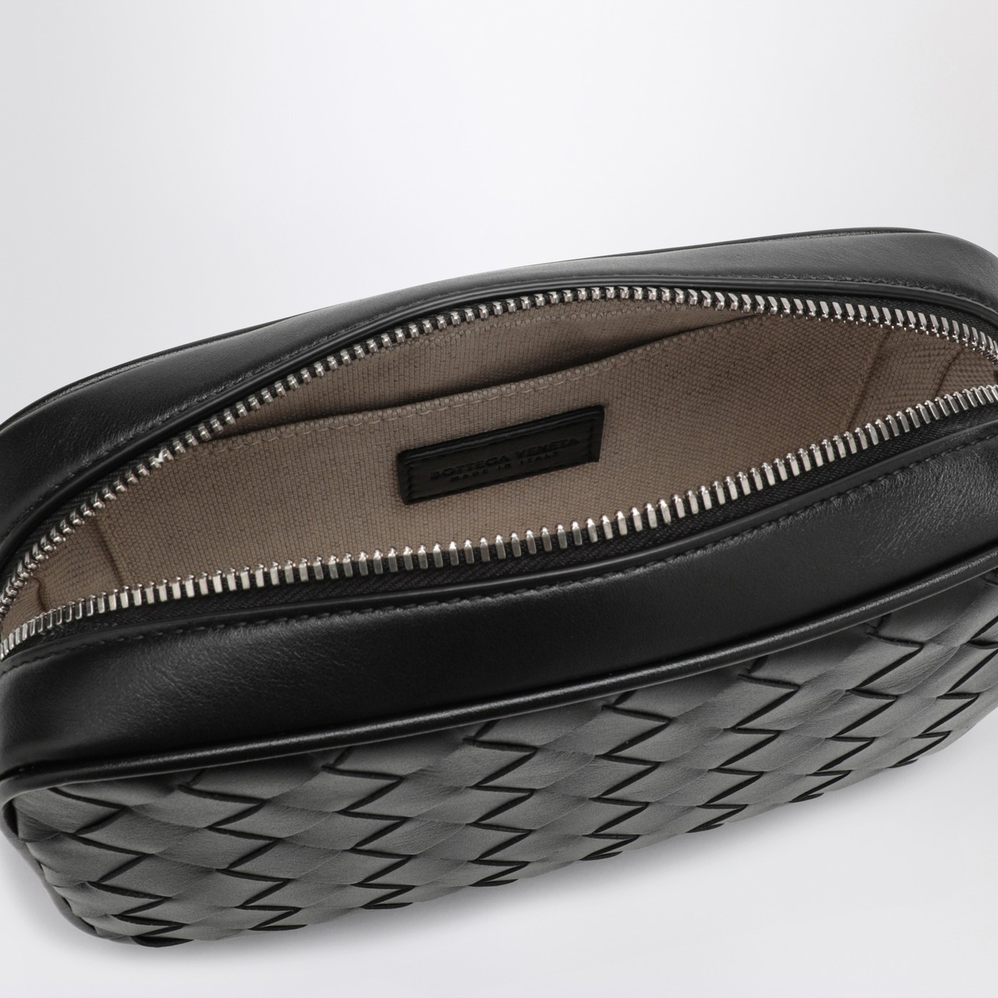 Bottega Veneta Black Camera Bag Intrecciato Mini bag | TheDoubleF