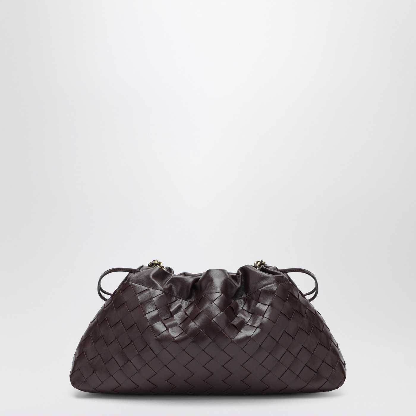 Bottega Veneta Notte Staubbeutel in Dark Barolo | TheDoubleF