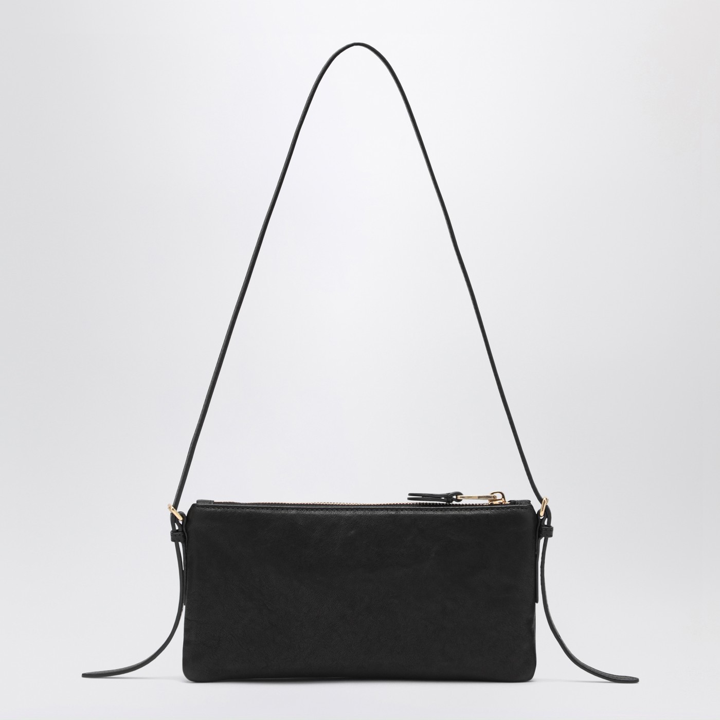 Miu Miu Mini Pouch nera in nappa | TheDoubleF