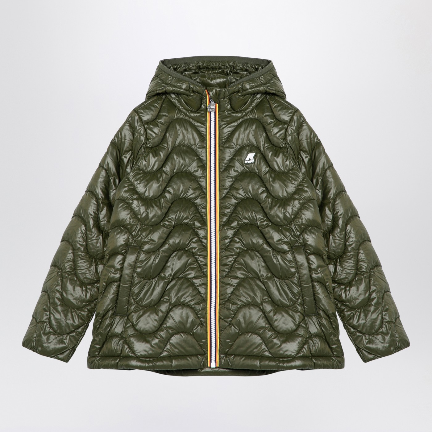 K-way Madlaine dark green jacket | TheDoubleF