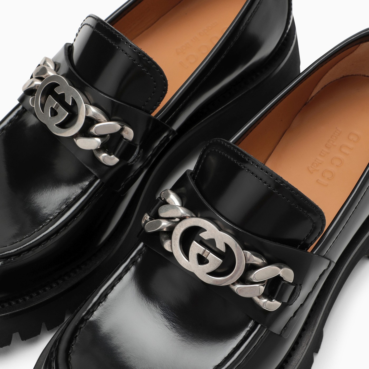 GUCCI Black leather loafer | TheDoubleF