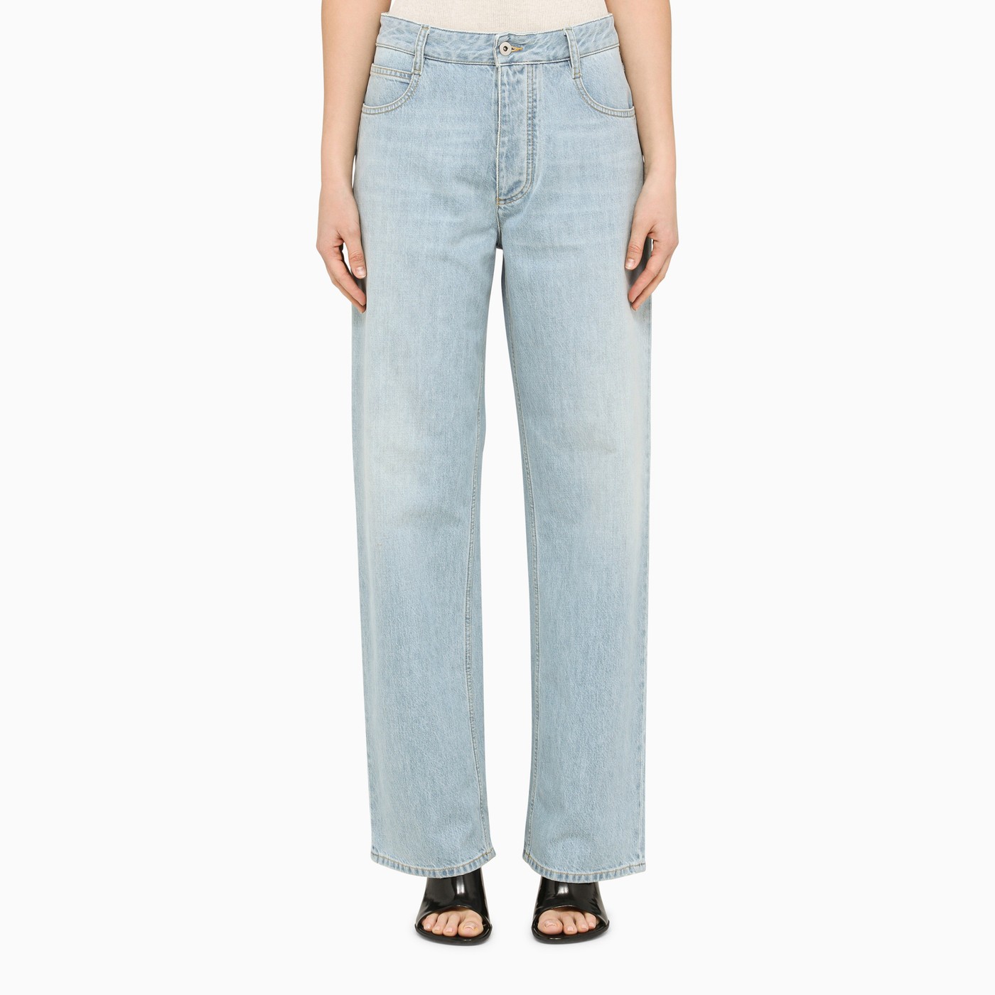 Bottega Veneta Light blue boyfriend jeans | TheDoubleF
