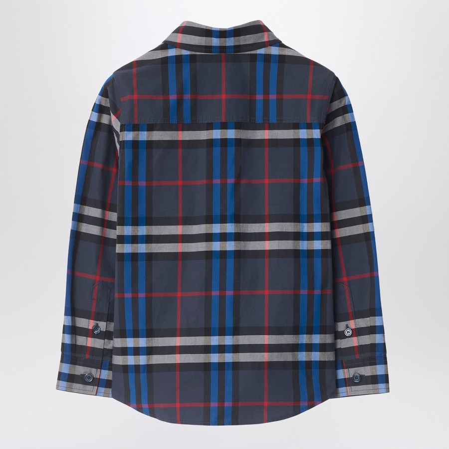 burberry navy blue pattern