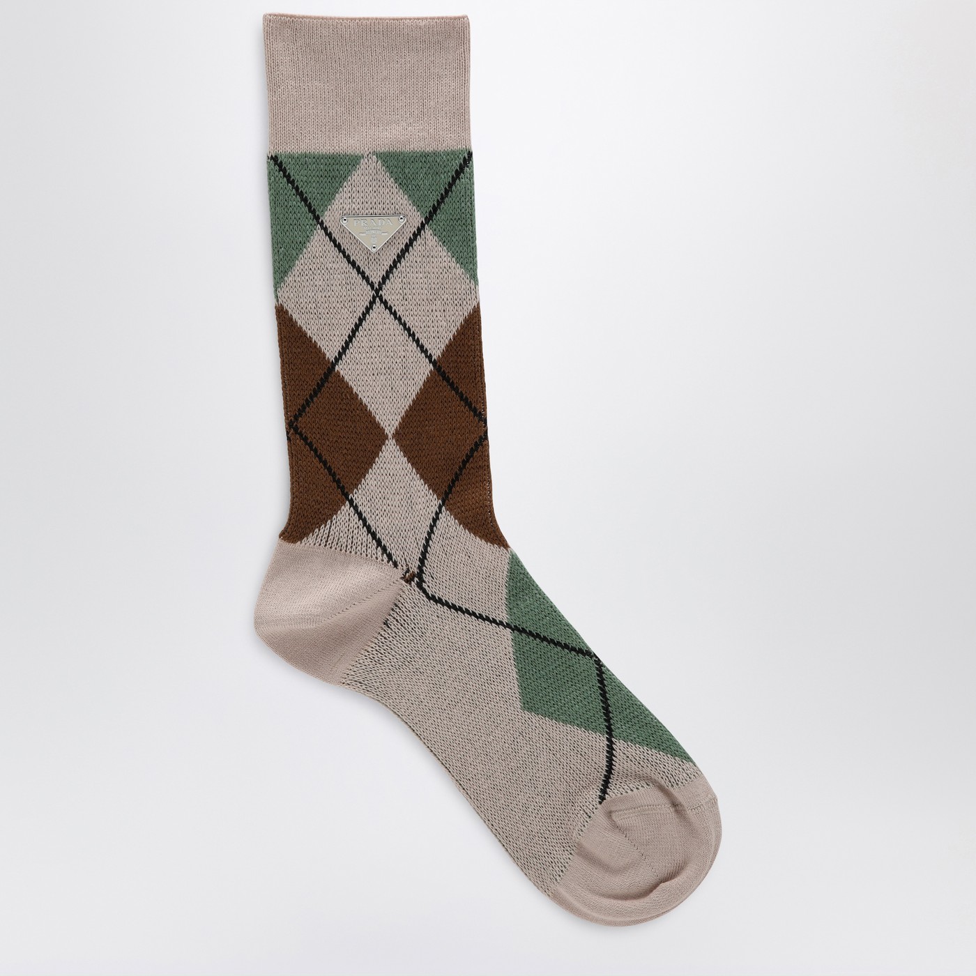 Prada Albino socks with Argyle pattern | TheDoubleF