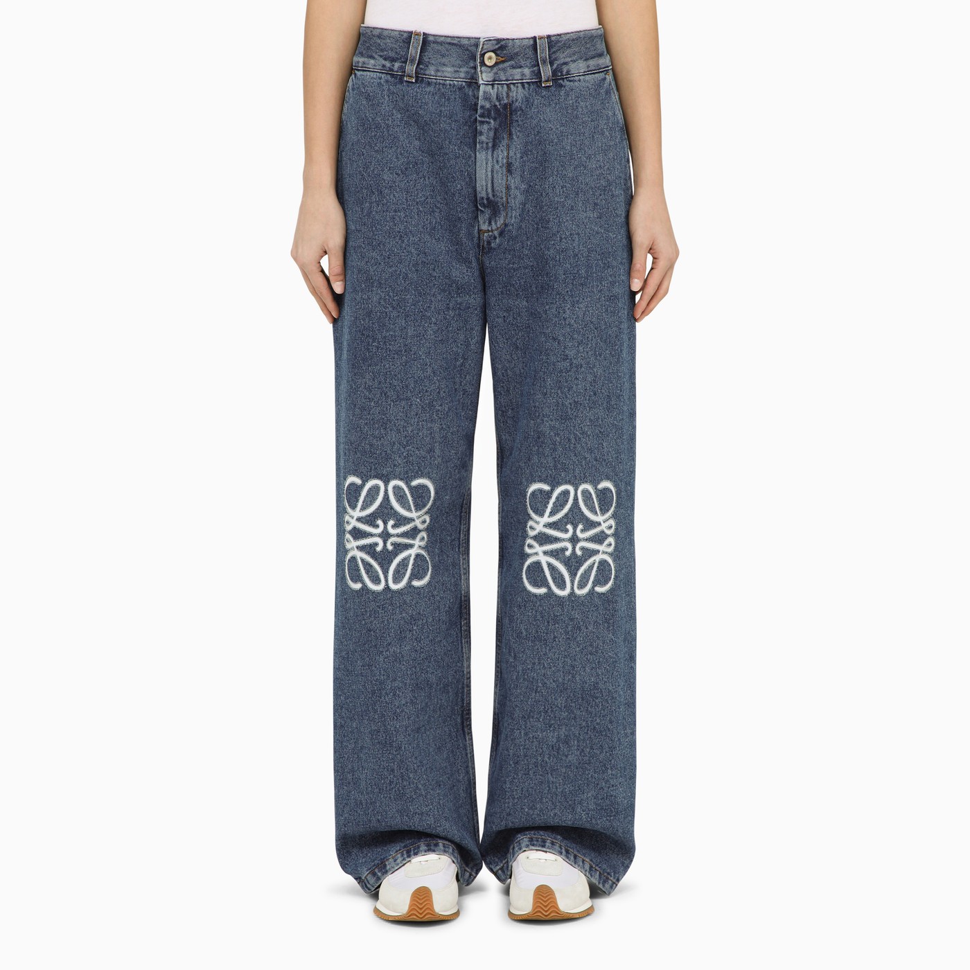 Loewe Jeans boyfriend Anagram blu | TheDoubleF
