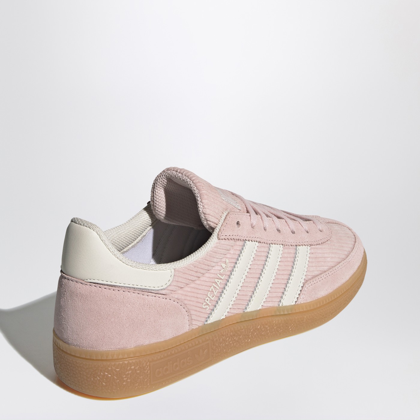 adidas Originals Pink corduroy Handball Spezial Sneaker | TheDoubleF